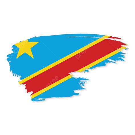 Democratic Republic Of Congo Flag