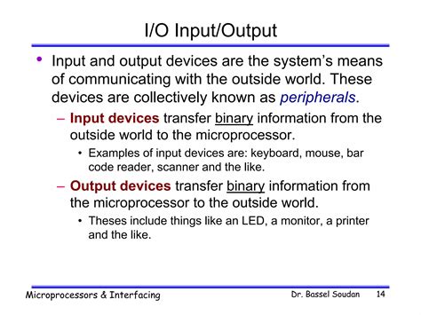 Microprocessor And Interfacing Pptx