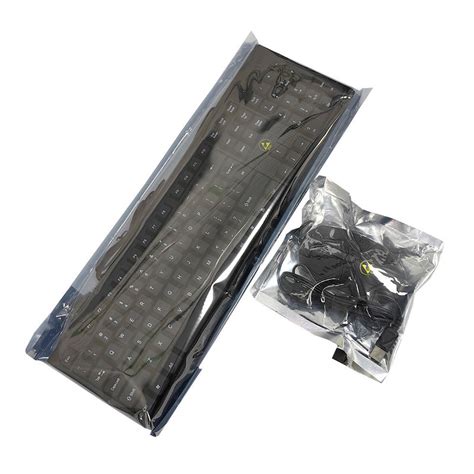 Black Cleanroom ESD Anti Static Wired Mouse Keyboard Set