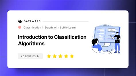 Introduction To Classification Algorithms Free Data Science Project Data Wars