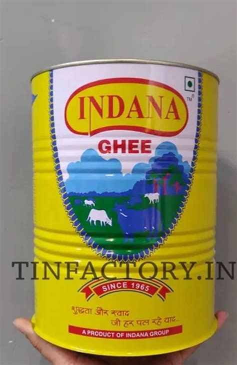 Cylindrical Empty Tin Containers For Packaging At ₹ 20piece In Sonipat