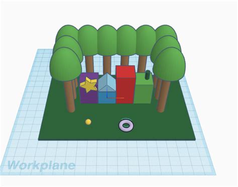 A Park With Tinkercad Code Blocks 9 Steps Instructables