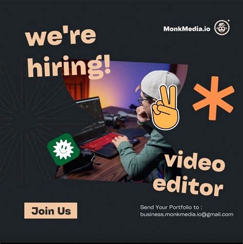 nikhil prajapati on linkedin hiring videoeditor