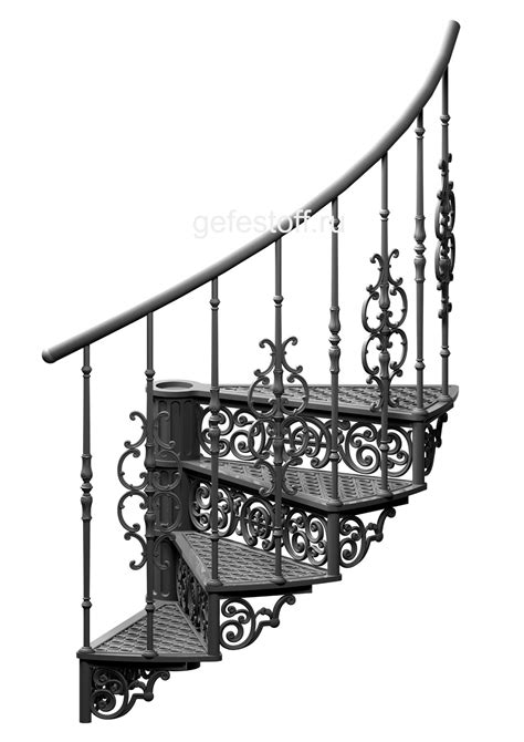 Чугунные винтовые лестницы