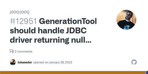 Generationtool Should Handle Jdbc Driver Returning Null Connection On