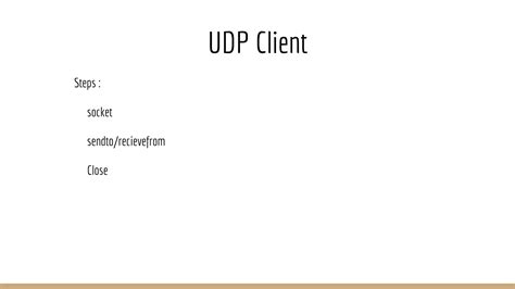 Socket Programming In C Ppt