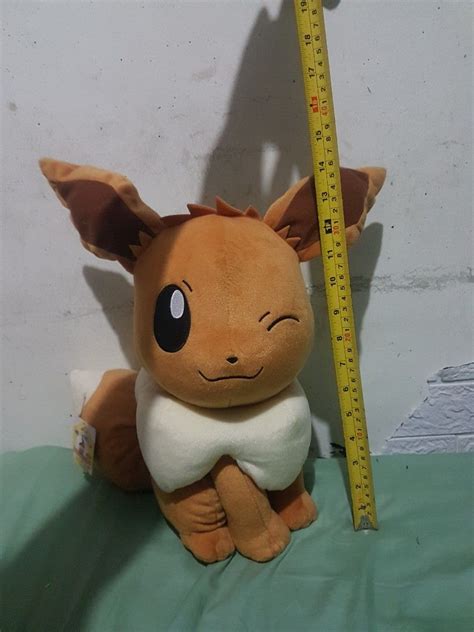 Pokemon Big Winking Eevee Plush With Tag Banpresto On Carousell