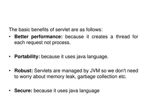 Ppt Understanding Java Servlets Creation Implementation And