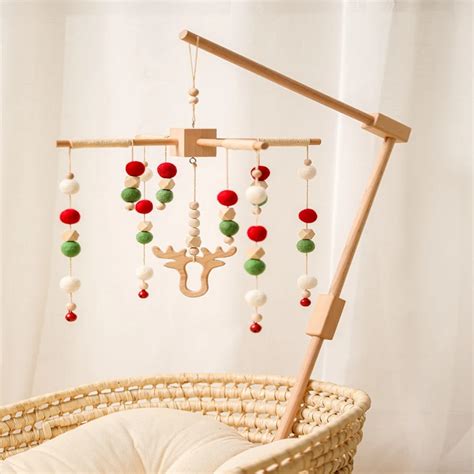 아기 딸랑이 침대 침대 벨 모바일 침대 벨 브래킷 보호 신생아 아기 나무 침대 벨 액세서리 아이들을위한 딸랑이베이비 래틀스 And 모빌 Aliexpress