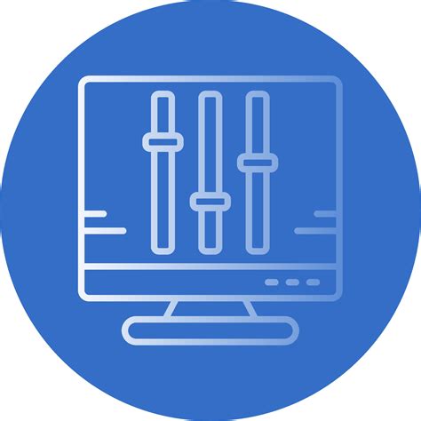 Equalization Flat Bubble Icon 44143486 Vector Art At Vecteezy