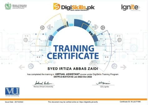 Syed Irtiza Abbas Zaidi 🇵🇰 ️ On Linkedin Digiskillstrainingprogram