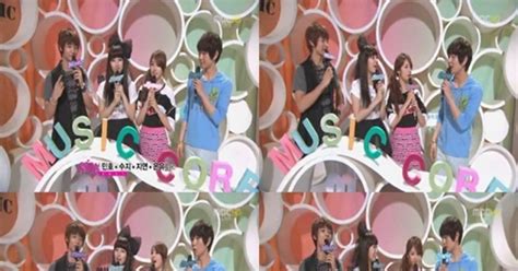 음악중심 Mc 수지 긴 생머리에 검정색 왕리본 포인트 청순해