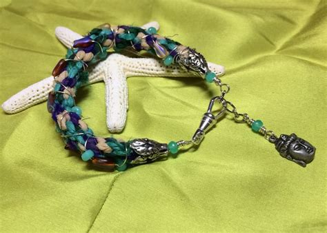 Kumihimo With Sari Ribbon