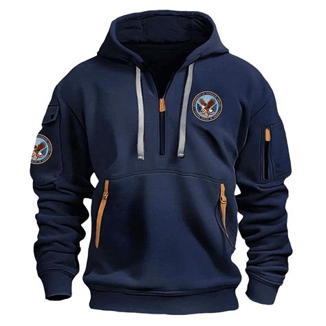 Collection Release Veterans Affairs Veteran Fashion Quarter Zip Hoodie