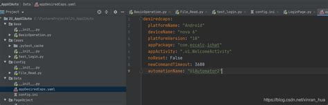 Pythonappiumyamlallurepytestparametrizespom实现移动端自动化测试appium