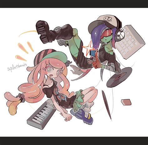 Harmony Harmonys Clownfish And Dedf1sh Splatoon Drawn By Homilmugi