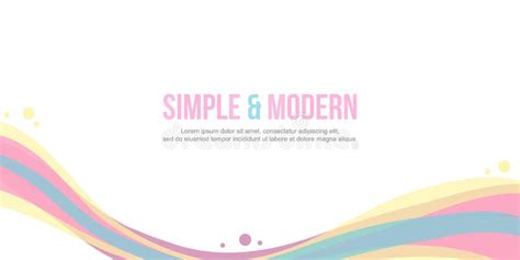Wave Design Banner Background Collection Stock Vector Illustration Of Abstract Decoration