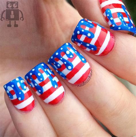 Nails Art July 4 At Norman Nelson Blog
