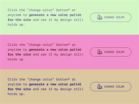 Color Change UI Awwwards