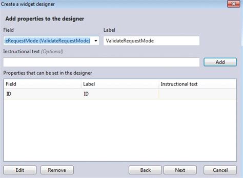 How To Create A Widget Designer Using Thunder In Sitefinity
