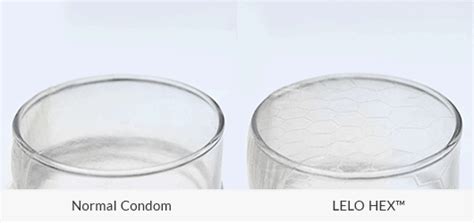 Lelo Hex Hexagonal Latex Condoms 3 Pack Dallas Novelty Online Sex