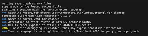 orchestrating aws lambda with graphql and apollo connectors