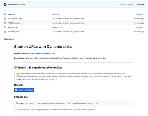 Firebase Experimental Extensions
