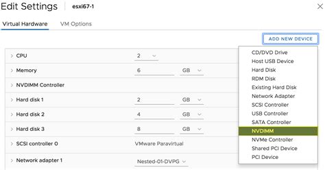 How To Simulate Persistent Memory Pmem In Vsphere 67 For Educational Purposes