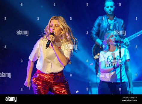London England 20th December 2018 Ellie Goulding Performs At The