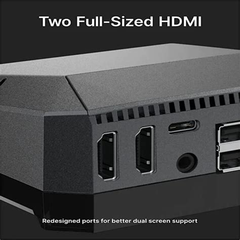 Argon ONE M Premium Aluminum Case For Raspberry Pi With M SATA SSD Support Oz Robotics