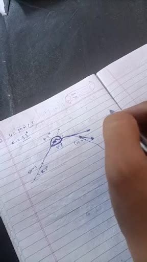 A Particle Is Projected Speed M S At An Angle Of Find Out The Tim