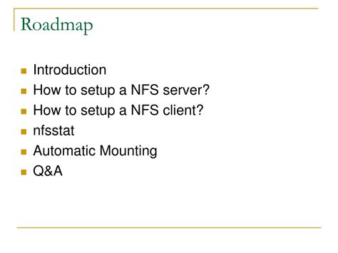 PPT NFS Network File System PowerPoint Presentation Free Download ID