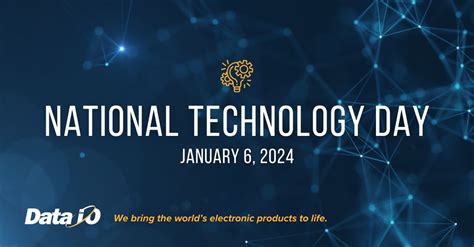 Daio Nationaltechnologyday Technologicalinnovation Dataprogramming Devicesecurity Data Io