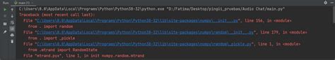 python Error Pycharm Run Stack Overflow en español