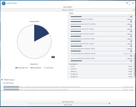 Drivepool Stucked On Removing Drive General Covecube Inc