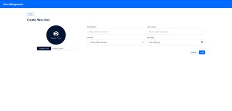 Github Taekungkubreact User Management