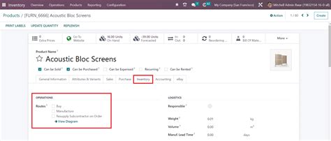 Rules And Routes In Odoo 16 Inventory Odoo V16 Enterprise Edition Book