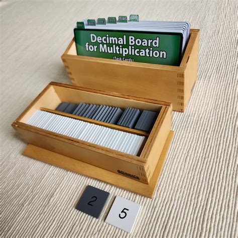 Decimal Board For Multiplication Ages 9 12 Alisons Montessori Blog