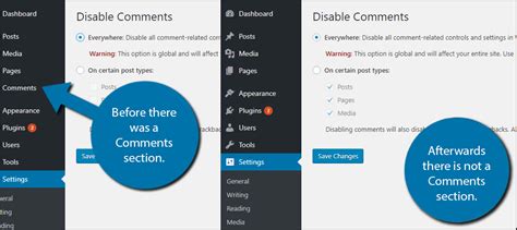 how to disable comments in wordpress greengeeks