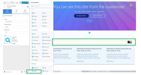 Search Component Colibri Docs