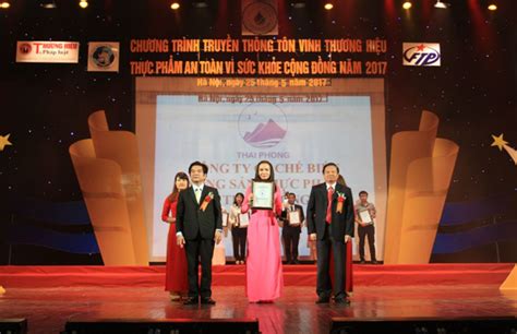 Thái Phong công ty thực phẩm nông sản hàng đầu Việt Nam