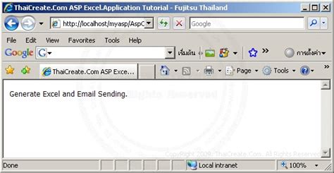 asp convert to excel and send email attachment