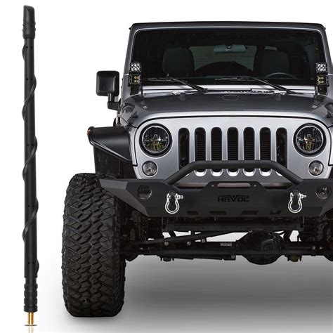 Getuscart 13 Inch Antenna For Jeep Wrangler Gladiator Jk Jl Jku Jlu Jt Rubicon Sahara Willys