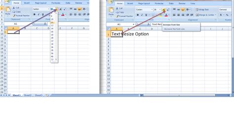 Online Offline Earn Money With Easy Skills How To Resize Text In MS Excel