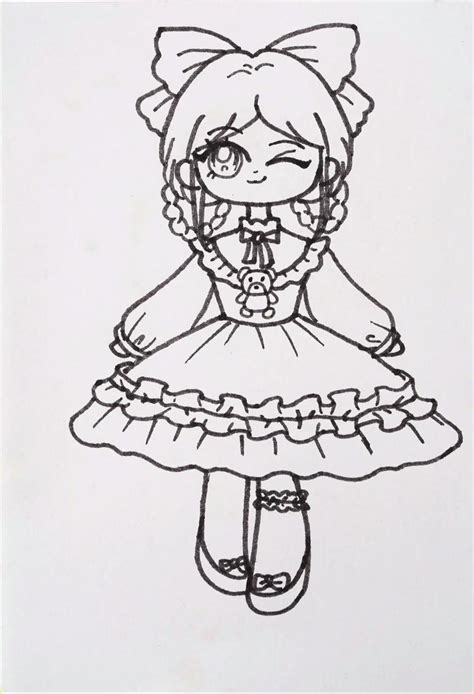 二次元简笔画可爱女生 图文怎么画简单又好看（漂亮12张） 简笔画图片大全