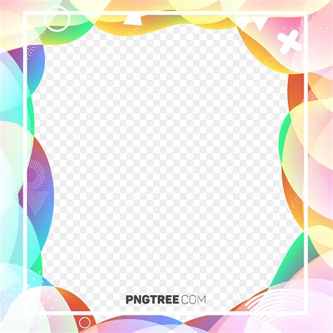 Abstract Colorful Fluid Vector Hd Png Images Colorful Geometry Abstract Fluid Border Geometric