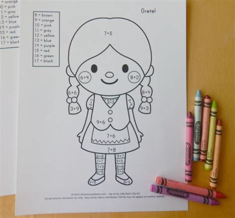 Addition Color By Number The Measured Mom