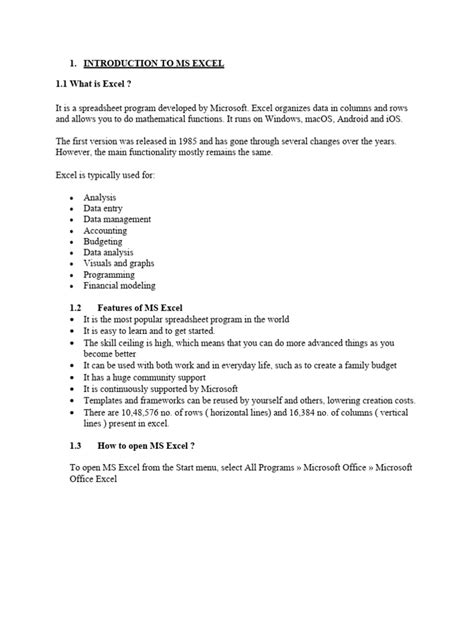 Ms Excel File Pdf Spreadsheet Microsoft Excel