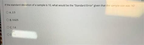 Solved Rejecting The Null Hypothesis Means O A That We