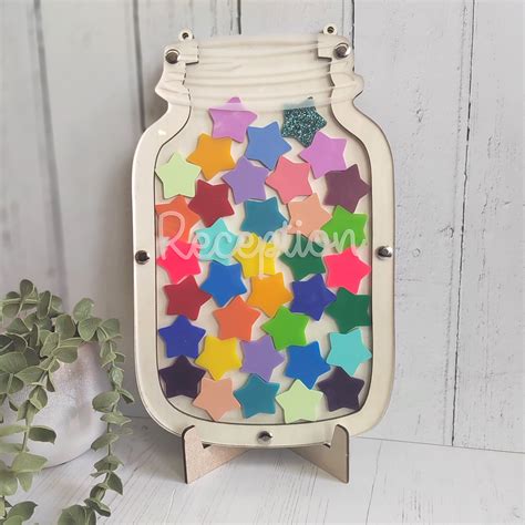 30cm Reward Jar For Class Reward Jar System Teacher Reward Chart For